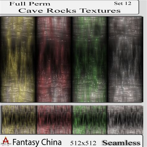 Second Life Marketplace Rock Textures