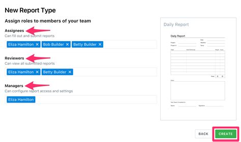 sample field report templates plangrid