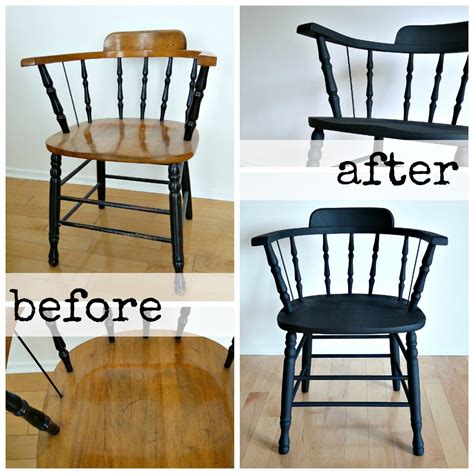 A Respectable Makeover For An Antique Chair Dans Le Lakehouse