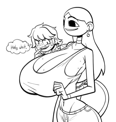 Rule 34 2girls Admiring Big Breasts Breast Awe Breasts Breasts Bigger Than Head Breasts Bigger