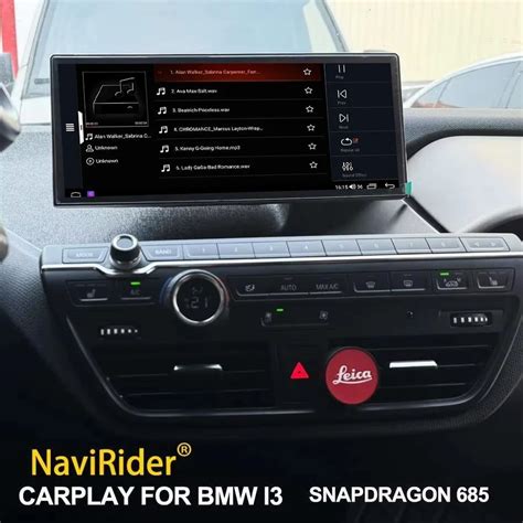 Carplay For Bmw I3 2019 12 3 Android Qled Screen Car Stereo Video