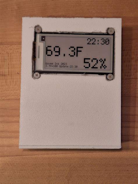 Sunrise Programmer Project Govee E Ink Display