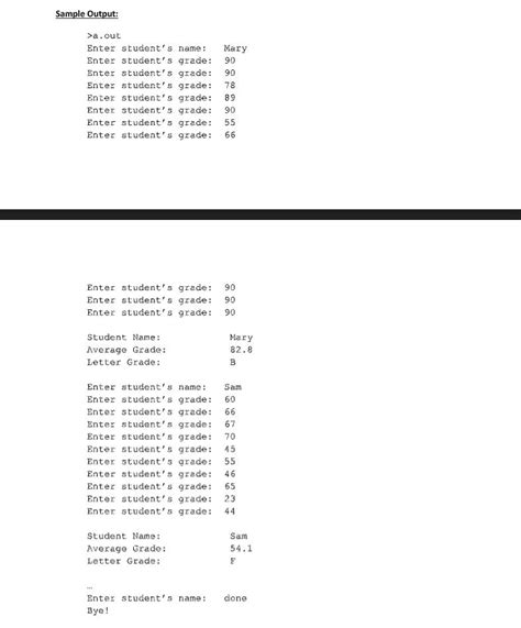 Solved Write A Program Project YourName Cpp That Will Chegg