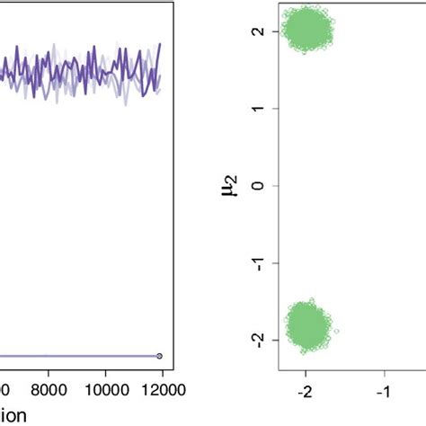 Simulation Setup With Equal Weights Mcmc Run Of A Single Data Set K