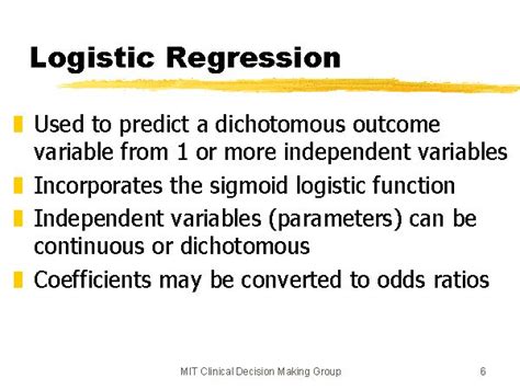 Logistic Regression Diagram