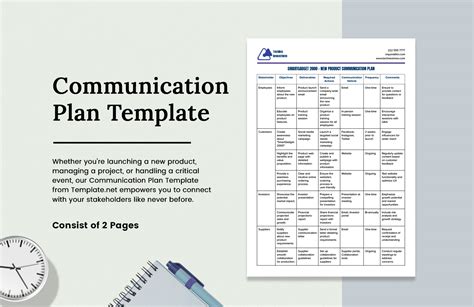 Free Editable Communication Plan Templates In Word To Download