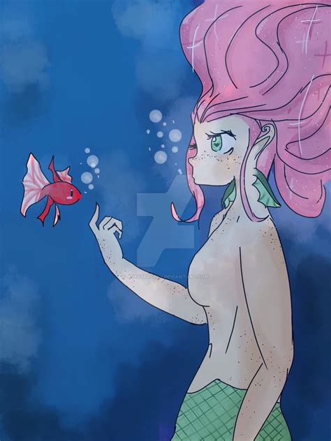 Naked Mermaid By Aceyspacey On Deviantart