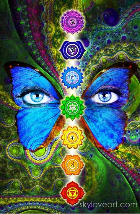 Chakra Butterfly Spiritualität Spirituell Chakren