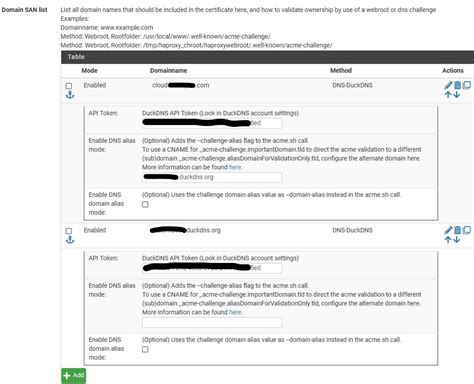 Help With ACME Challenge Alias AKA Alias Mode Netgate Forum