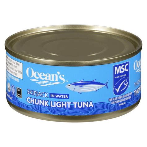Oceans Chunk Light Tuna In Water Pricesmart Foods