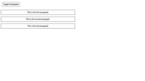 Jquery Slidetoggle Method