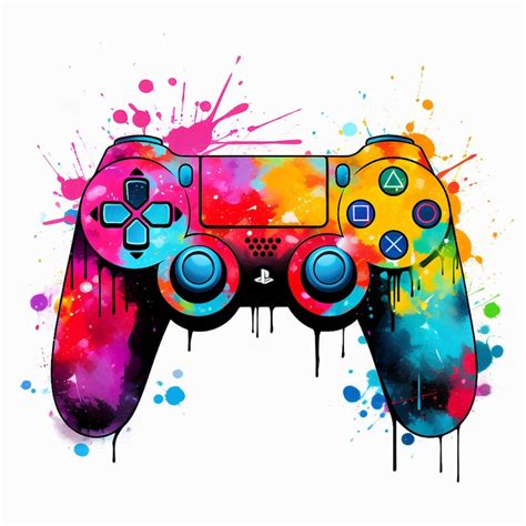 Ps5 Controller High Quality Watercolor Digital Art 11 Designs Etsy Ps5 Controller High Quality Watercolor Digital Art 11 Designs Etsy