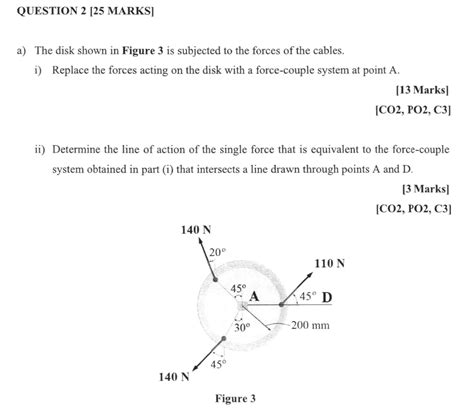 Solved Static And Strength Material A The Disk Shown In