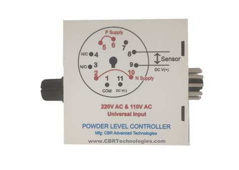 Powder Level Controller 8 Pin11 Pin Cbr Advanced Technologies