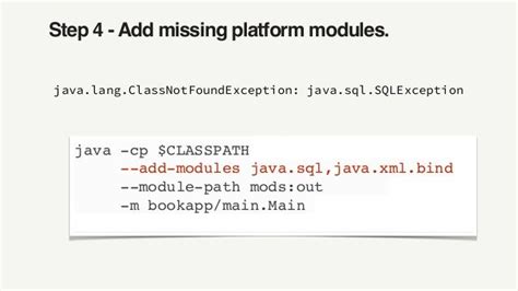 Getting Class Not Found Exception After Shifting To Jdk 11 Ides