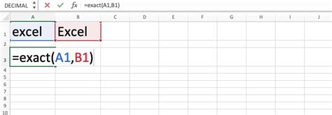 How To Use The Exact Function In Excel Usabilities Examples And Its Writing Steps Compute