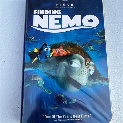 Finding Nemo Pixar Disney Vhs Movie Etsy