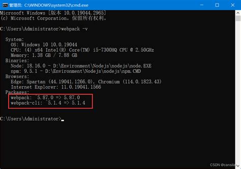 Nodejs安装了webpack和webpack Cli后，一直显示再安装【解决办法】we Will Use Npm To