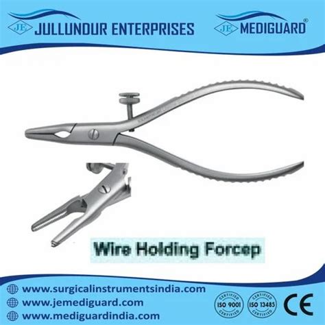 Wire Holding Forceps At Best Price In Ghaziabad By Mediguard A Brand