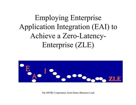 Employing Enterprise Application Integration Eai Ppt Free Download