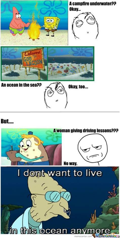 Spongebob Campfire Underwater