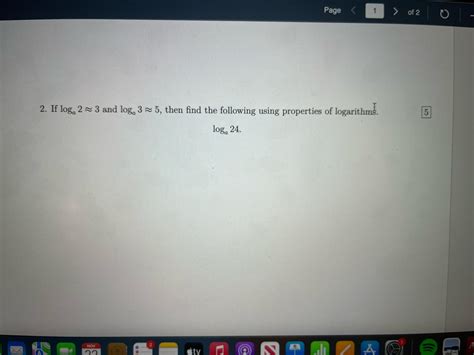 logarithms r precalculus