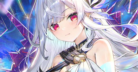 은발and백발 적안 캐릭터 일러스트 특집