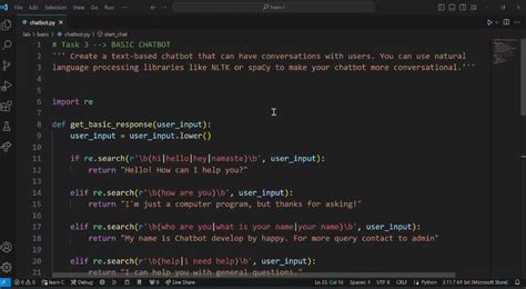 Internship Codealphainternship Codealpha Python Chatbot Hardeep