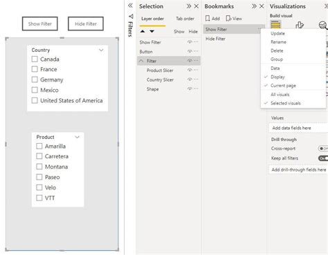 Power Bi How To Create Dynamic Show Hide Slicer Panel Hackernoon