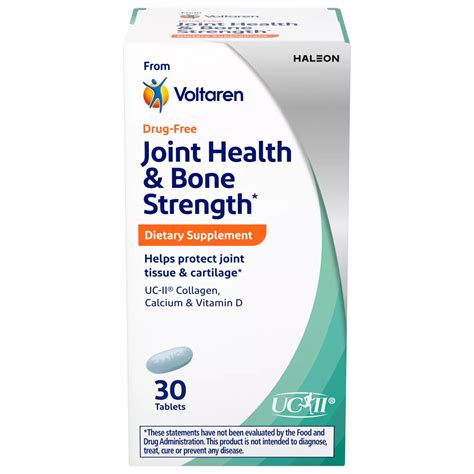 Voltaren Joint Health And Bone Strength Tablets Shop Muscle And Joint