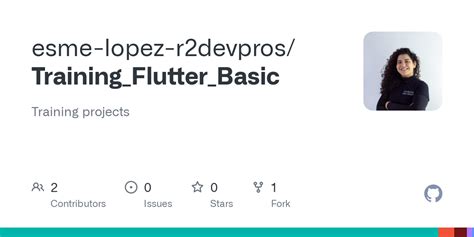 Github Esme Lopez R2devprostrainingflutterbasic Training Projects