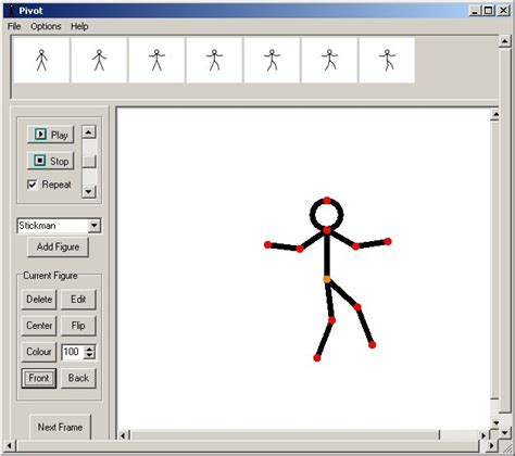 pivot a simple program to create stickman animation tips download