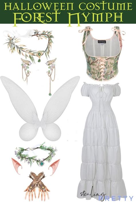 Forest Nymph Fairy Costume Idea For This Halloween Fairy Costume Fairy Halloween Costumes