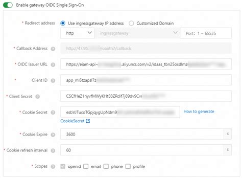 Configure Oidc Based Sso On An Ingress Gateway Alibaba Cloud Service
