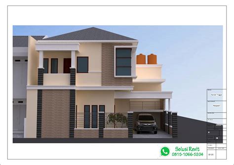 Belajar Revit Contoh Desain Rumah Menggunakan Revit 3 ~ Kursus Revit Terjamin And Bersertifikat