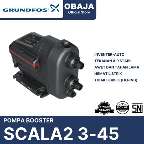 Jual Grundfos Pompa Booster Scala 2 3 45 Pompa Dorong Grundfos