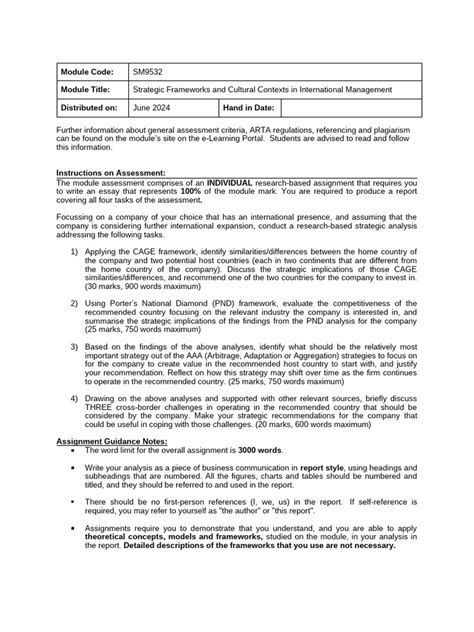 Sm9532 Assessment Brief Kaplan June 2024 Pdf