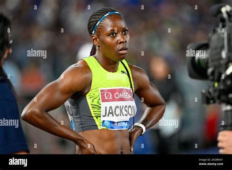 Shericka Jackson Jam During The Wanda Diamond League Golden Gala