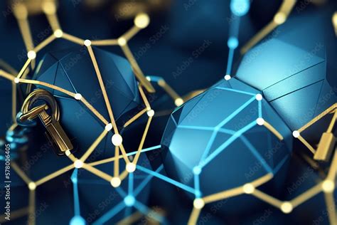 Cybersecurity Technology Background Concept Internet Network Connection