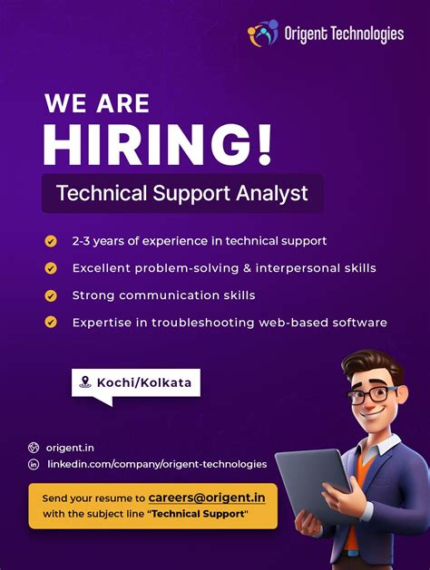 hiring technicalsupport itsupport customersupport kolkatajobs