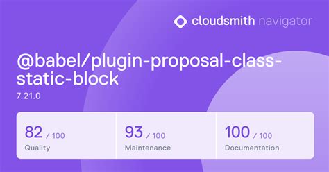 Babelplugin Proposal Class Static Block 7210 Npm Package