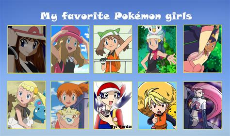 Pokemon Female Main Characters Pokemon Female Main Characters