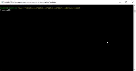 Compile Optiboot For Arduino Pro Mini 1mhz 1 8v