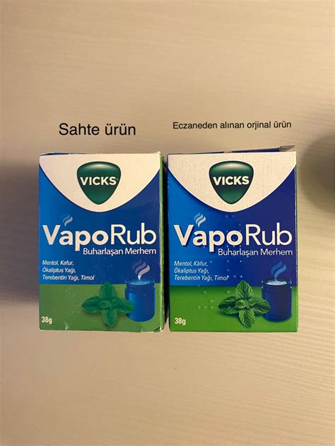 Vicks Orijinal Olmayan Ürün Satışı - Şikayetvar