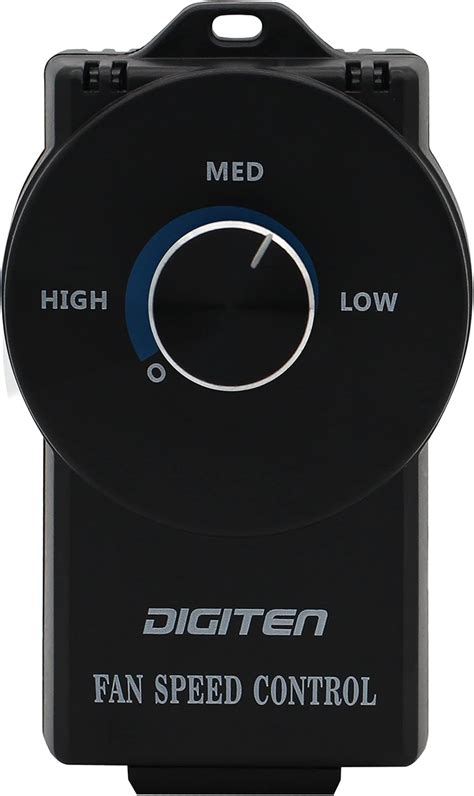 Variable Speed Controller Fan Speed Controller Cordless Vent Blower Speed Adjuster For Inline