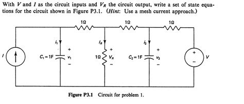 Solved With V And I As The Circuit Inputs And VR The Circuit Chegg Com