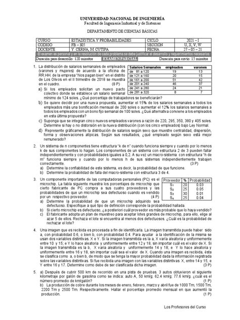 Solucionario Ep Estadistica Y Probabilidades Pdf Probabilidad
