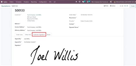 Sales Order In Odoo 16 Sales Odoo V16 Enterprise Edition Book