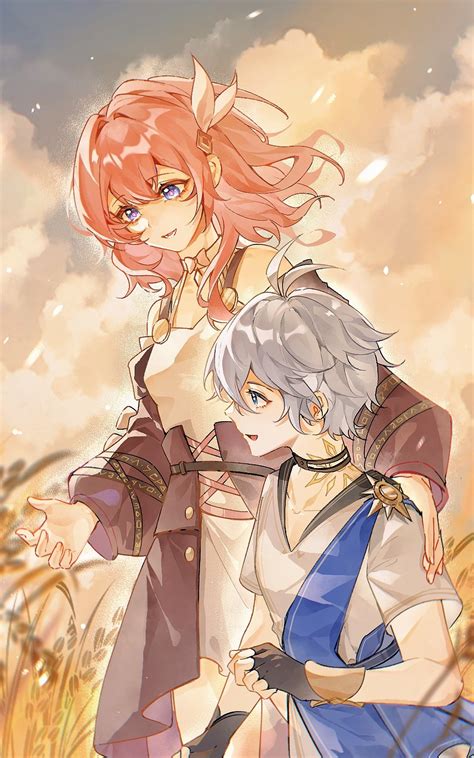 Phainon And Cyrene Honkai And More Drawn By Sorane Hexi Danbooru