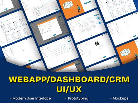 Modern Saas CRM Webapp And Dashboard UI UX Design In Figma Upwork